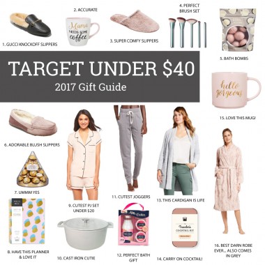 Holiday Gift Guide For Her Target Under $40- Life By Lee