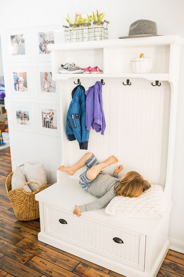 Adding A Hall Tree To Our Entryway - Life By Lee