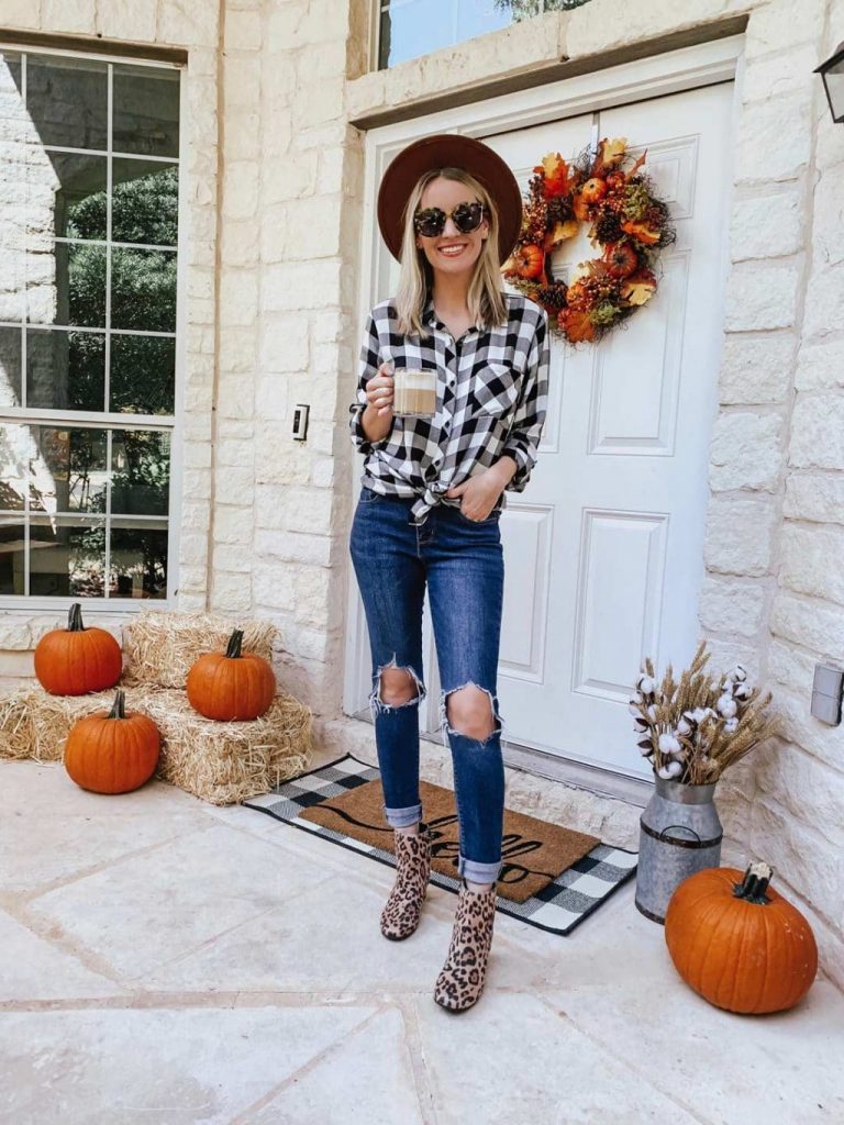 Fall Front Porch Decor from Walmart - Life By Lee