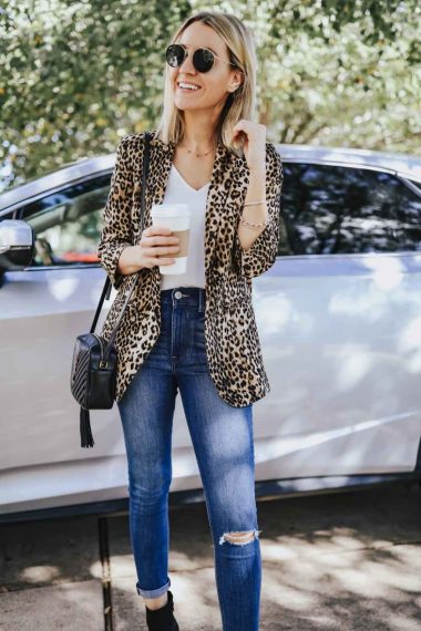 My Favorite Leopard Blazer - Life By Lee