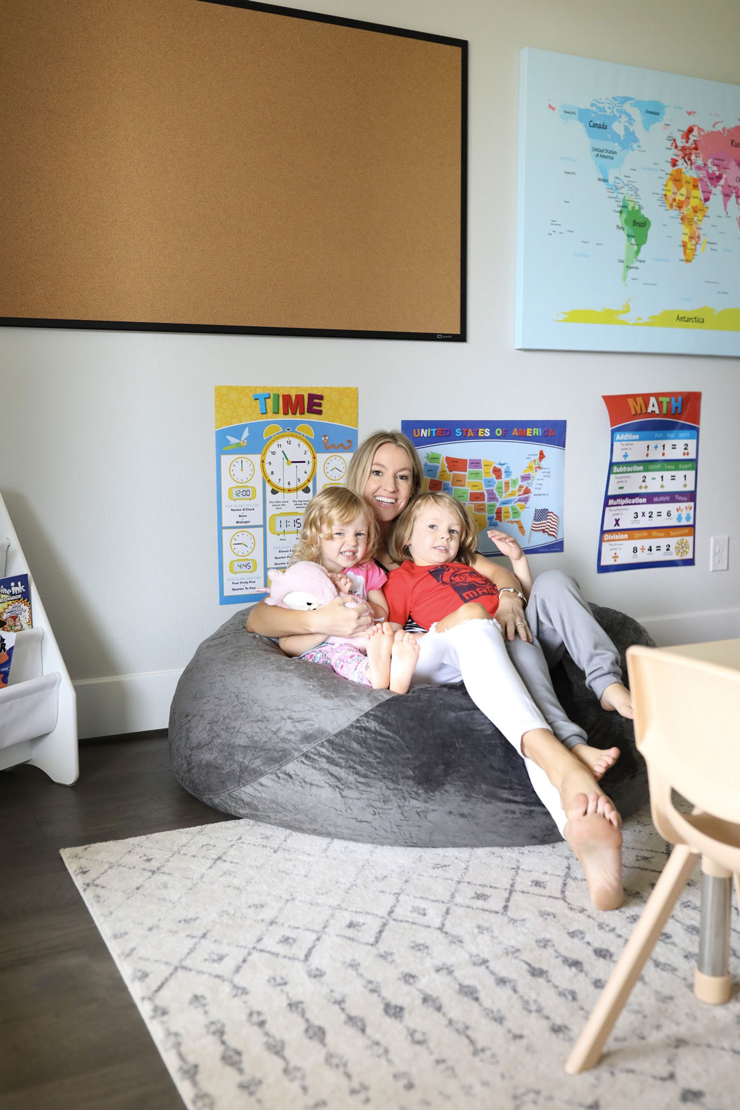 Our Distance Learning Room with Walmart - Life By Lee