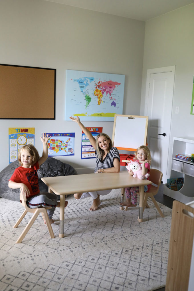 Our Distance Learning Room with Walmart - Life By Lee